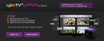 “Daum TV+에서 지상파 방송 즐기세요”