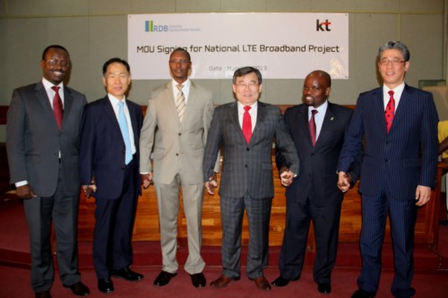 KT-르완다, 4G LTE 합작회사 설립 MOU 체결