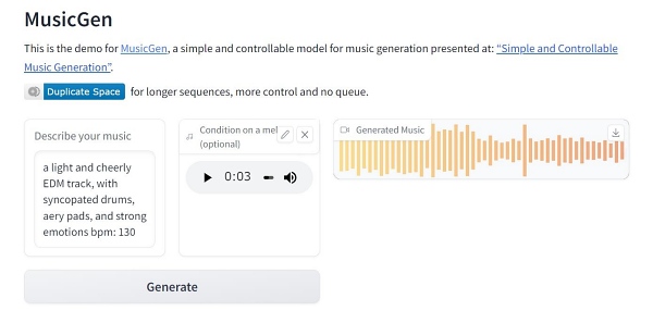 메타의 AI 도구로 작곡해볼까