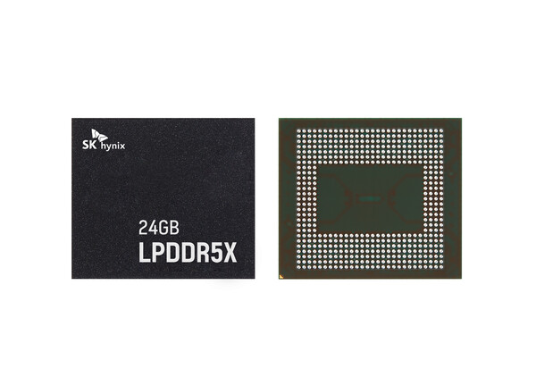 SK하이닉스, 대용량 D램 LPDDR5X 24GB 패키지 공급 시작