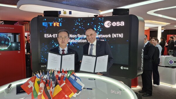 ETRI, 유럽우주국과 6G 위성통신기술 협력